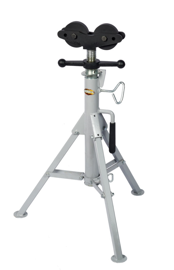 Adjustable Pipe Jack Stand – 1000 lb Capacity, 28”-46” Height, Foldable ...
