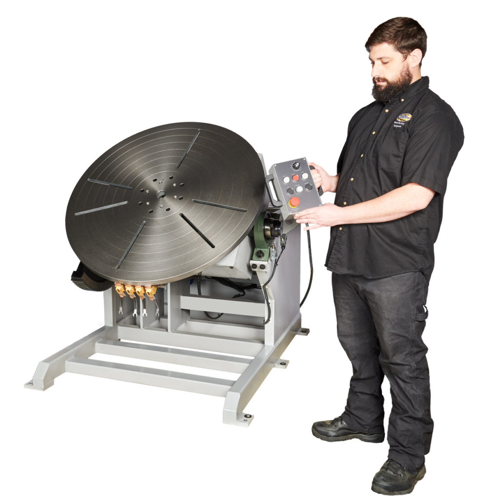 Heavy-Duty Welding Positioner | Large Industrial Positioner – 3300 lb ...