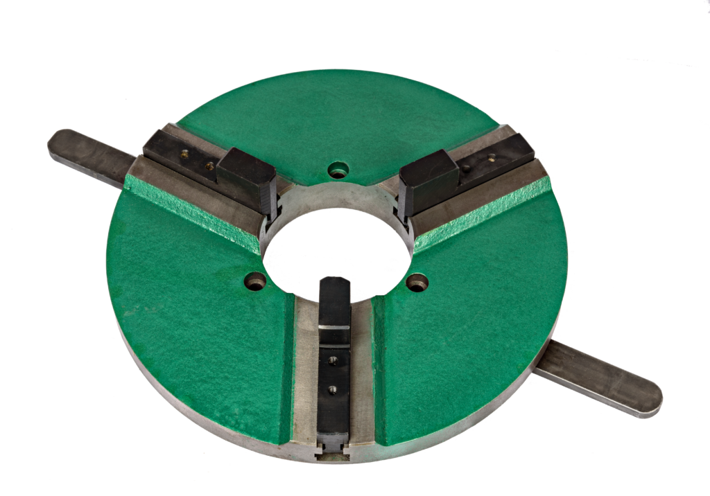 3-Jaw Self-Centering Scroll Chuck Weld Positioner, 15"